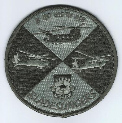 B CO 615th ASB "BLADESLINGERS" patch | eBay