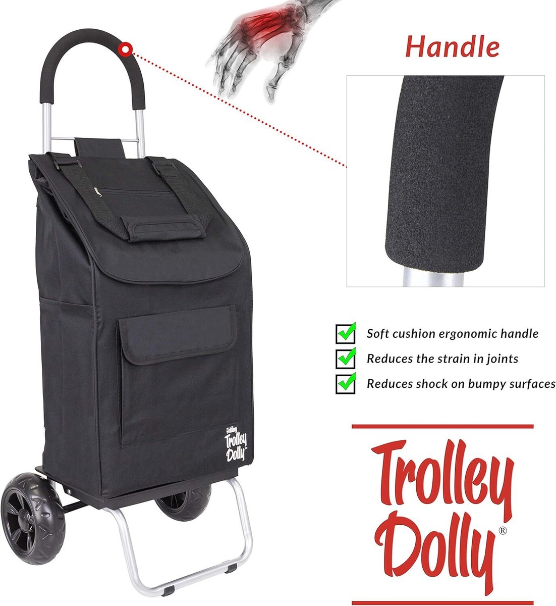 Chariot De Rangement Trolley Dolly Sport 3-in-1 Foldable Cart With Seat ...