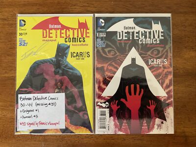 Batman Detective Comics #30-44 (missing 37) + Endgame Issue + Annual #3 ...