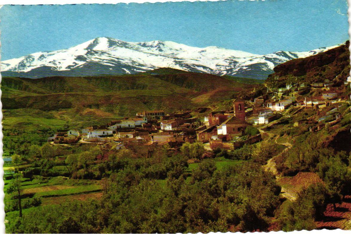 Partial View Of Beas & The Sierra Nevada Purullena Spain Postcard | eBay