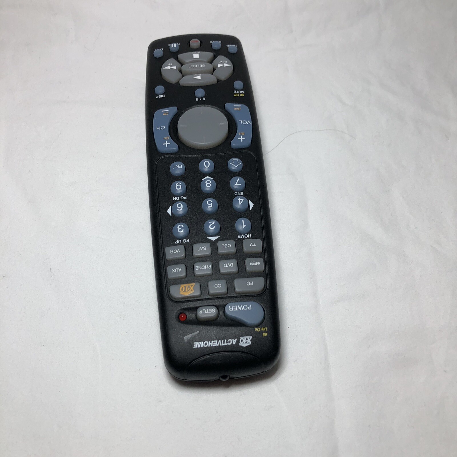 Active Home X-10 Universal Remote Control Model JR20A | eBay