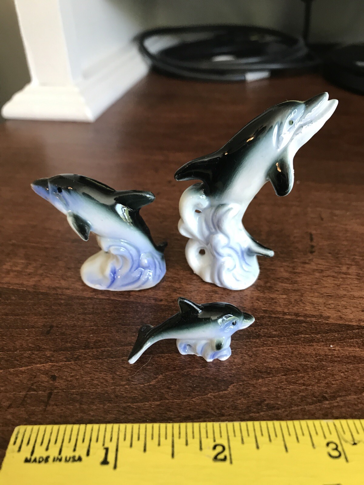 Vintage Porcelain Dolphin Set Lot | eBay