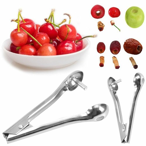 Cherry Pitter Stainless Steel Cherry Corer Pitter Ergonomic Cherry ...
