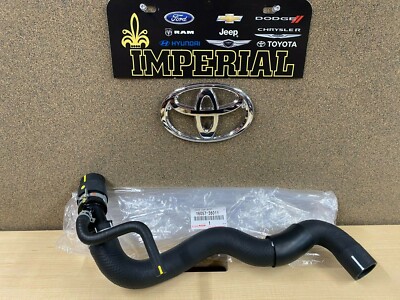 2009-2012 TOYOTA RAV4 GENUINE OEM NEW UPPER RADIATOR HOSE 2.5L 2ARFE ...