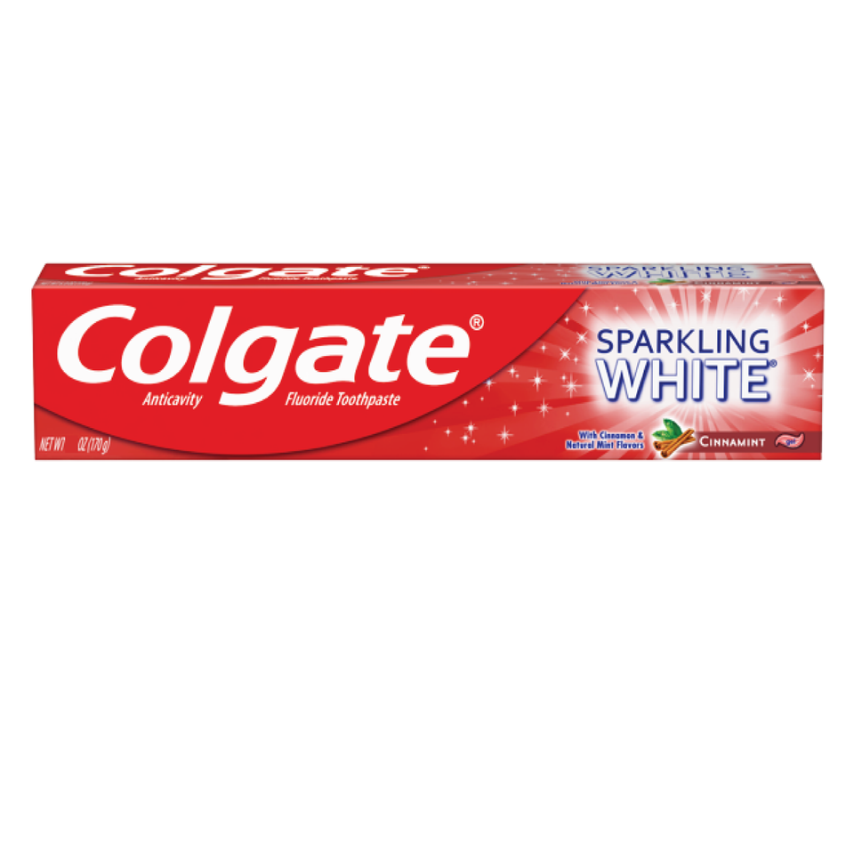 Colgate Variety Mint Flavored Travel Fluoride Toothpaste | 4oz | Mix ...