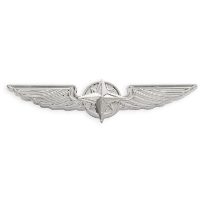 Silver Pilot Wings Aviation Pin Badge by Design4Pilots | eBay