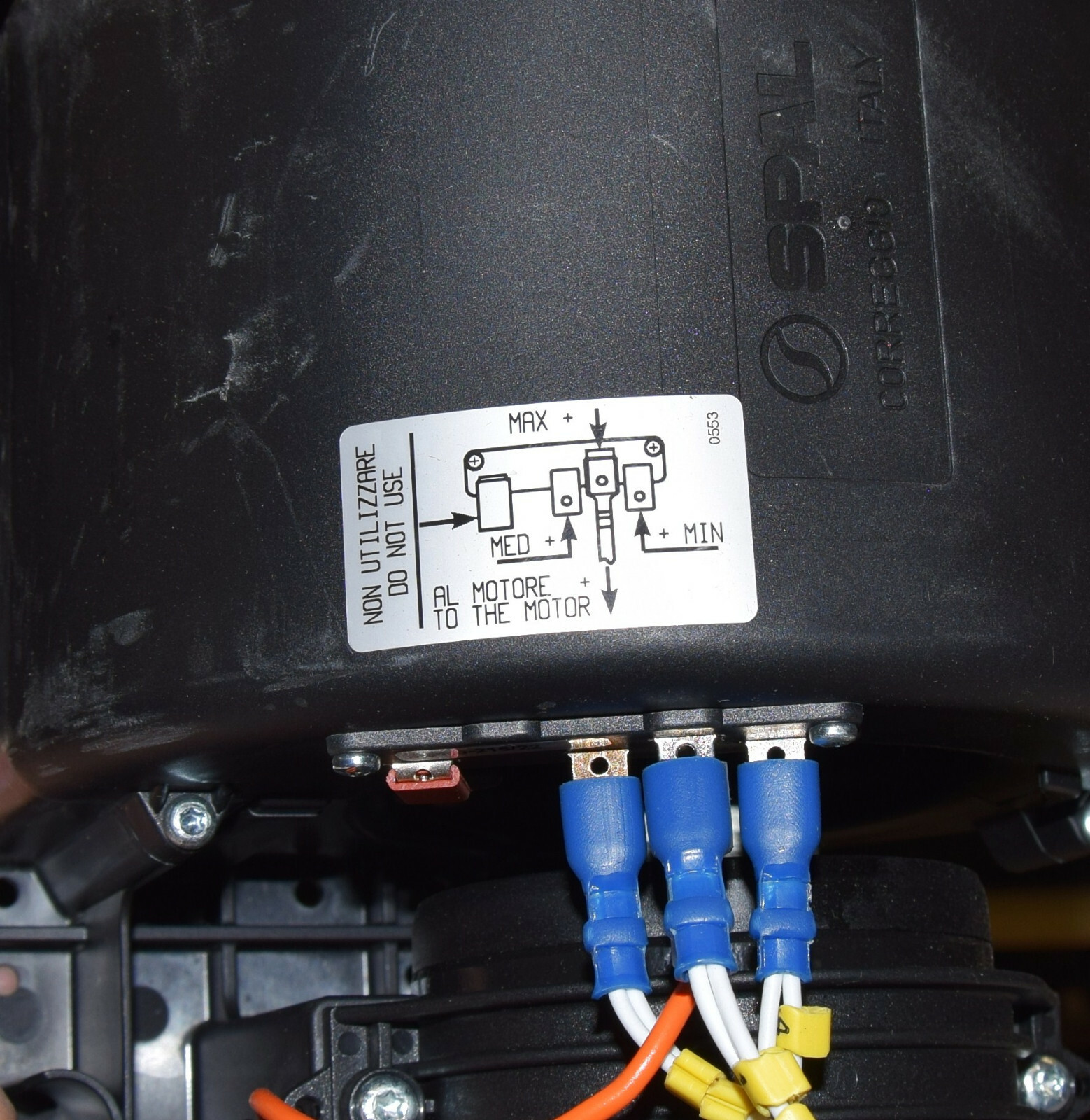 MILITARY LMTV REPLACEMENT HEATER BOX SCROLL BLOWER FAN 24V M1078 M1088 ...