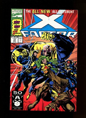 X Factor #71 - Cutting The Mustard! (8.0) 1991 | eBay