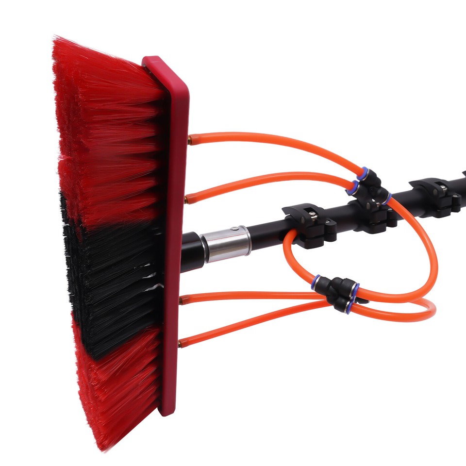 20ft Water Fed Pole Cleaning Brush Tool For Window+ Solar Panel Clean ...