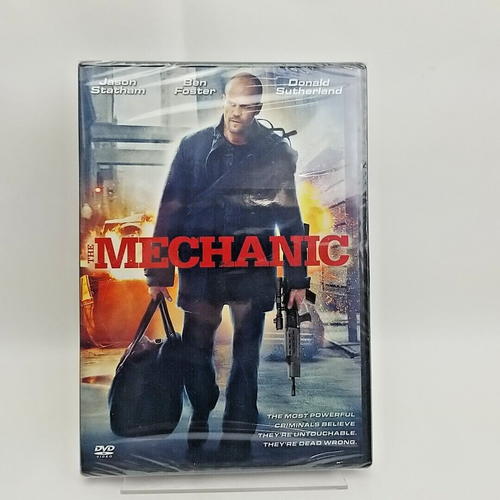 The Mechanic DVD 2011 Movie Jason Stathem Ben Foster Donald Sutherland ...