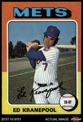 1975 Topps #324 Ed Kranepool Mets 4 - VG/EX | eBay