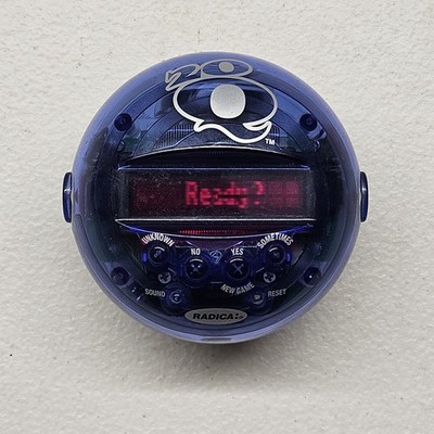 2003 Radica 20Q 20 Questions Electronic Hand Held Game Blue Tested ...