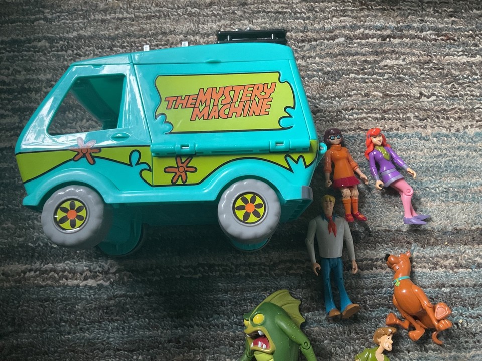 Scooby Doo Mystery Machine Van And Figures | eBay