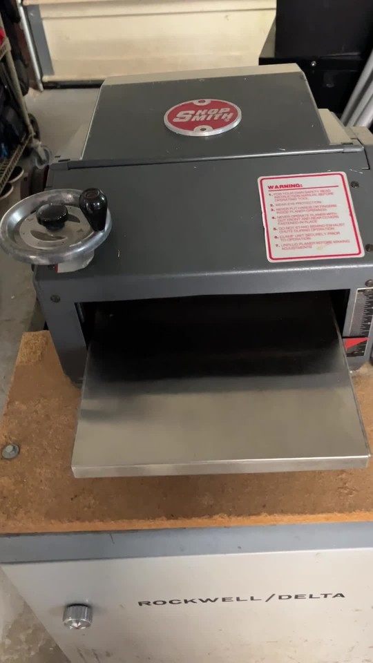 Shopsmith #M5990, Standalone 12" Professional Thickness Planer | eBay