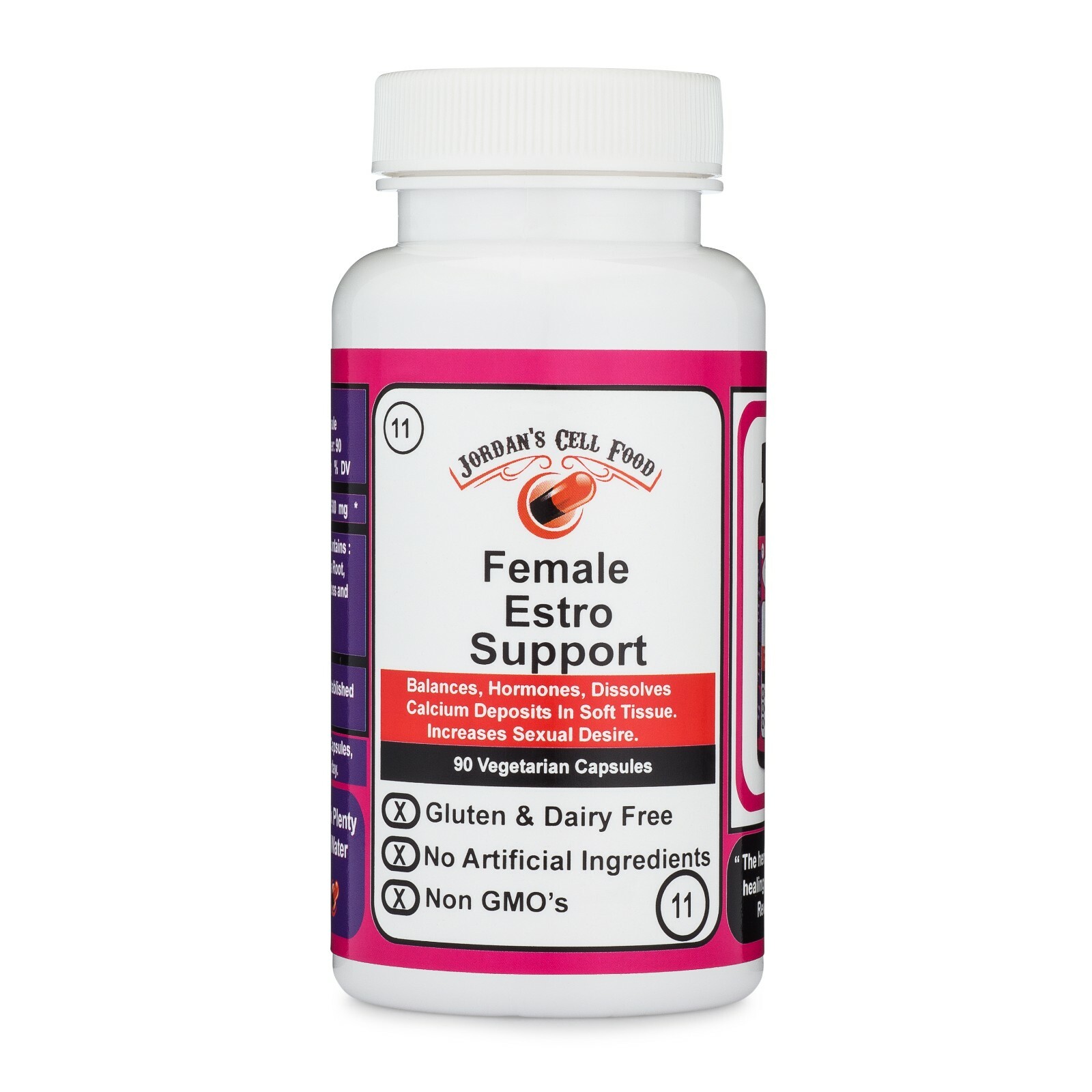 Female Estro Support (Similar to Dr. Sebi's Estro) Qty: 90 Capsules 100 ...
