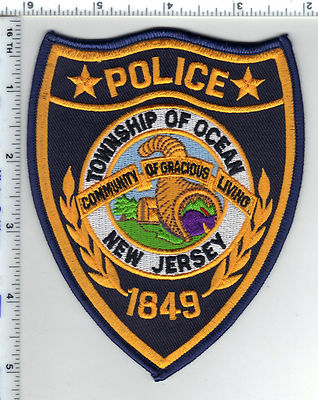 Township of Ocean Police (New Jersey) 2nd Issue Shoulder Patch | eBay