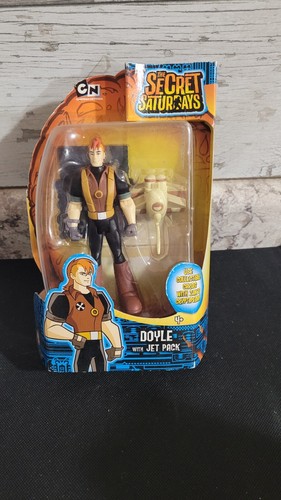 2009 Mattel Cartoon Network the Secret Saturdays 5" Doyle w/ Jet pack ...