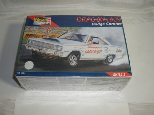 Dragon Lady Dodge Coronet Revell Monogram Factory Sealed | eBay