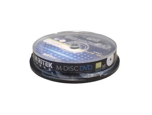 30 x Ritek M-Disc DVD Printable 4.7GB 4x Long Term Archive - Lasts 1000 ...