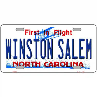 Winston Salem North Carolina Metal Sign | eBay