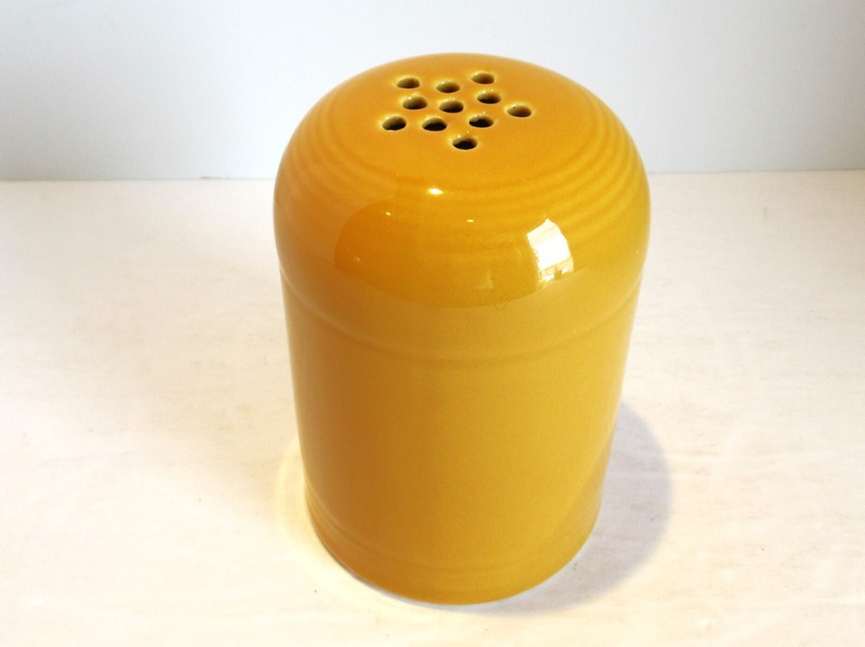 Fiesta Ware Marigold Ceramic Stove Range Top Shaker Yellow HLC USA 4.5 ...