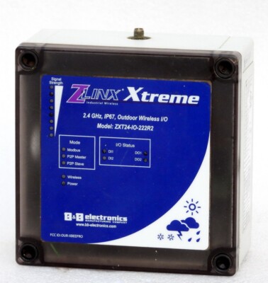 B&B ELECTRONICS ZLINX XTREME SMART WORX ZXT24-I0-222R2 RADIO ...