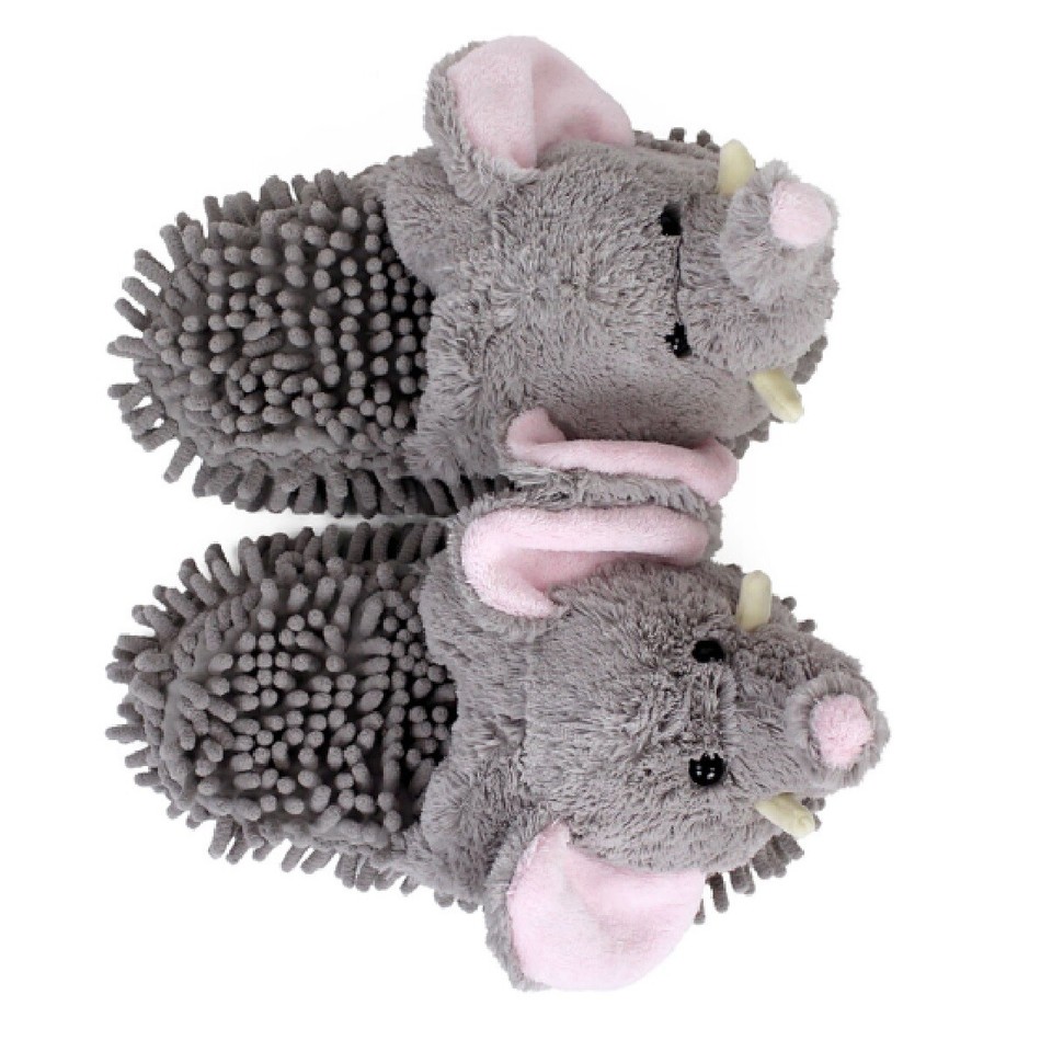Aroma Home Fun for Feet Fuzzy Friends Animal Slippers for Kids/Youth ...