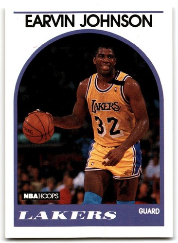 1989-90 NBA Hoops Earvin Johnson Basketball Cards #270 | eBay