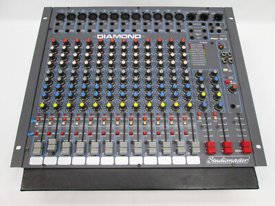 Studiomaster Diamond Pro 12-3 Mixer 12-Channel Mixing Board Console | eBay