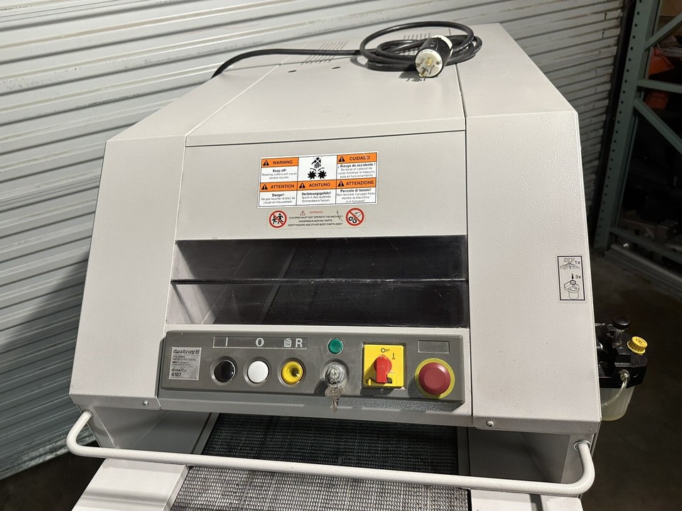 The Ideal Paper Shredder MBM destroyit Cross/Cut 4107 Paper Cutting ...