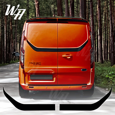 For Ford Transit Custom Rear Door Decals Stripes Graphics Decals ...
