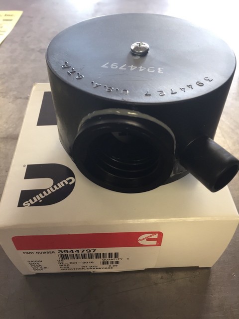 89-02 Dodge 5.9l Cummins Front Cover Breather W/oil Fill 3944797 for ...