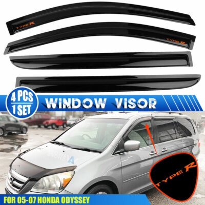 Fits 05-07 Honda Odyssey Window Visors Vent Rain Guard Shade | eBay
