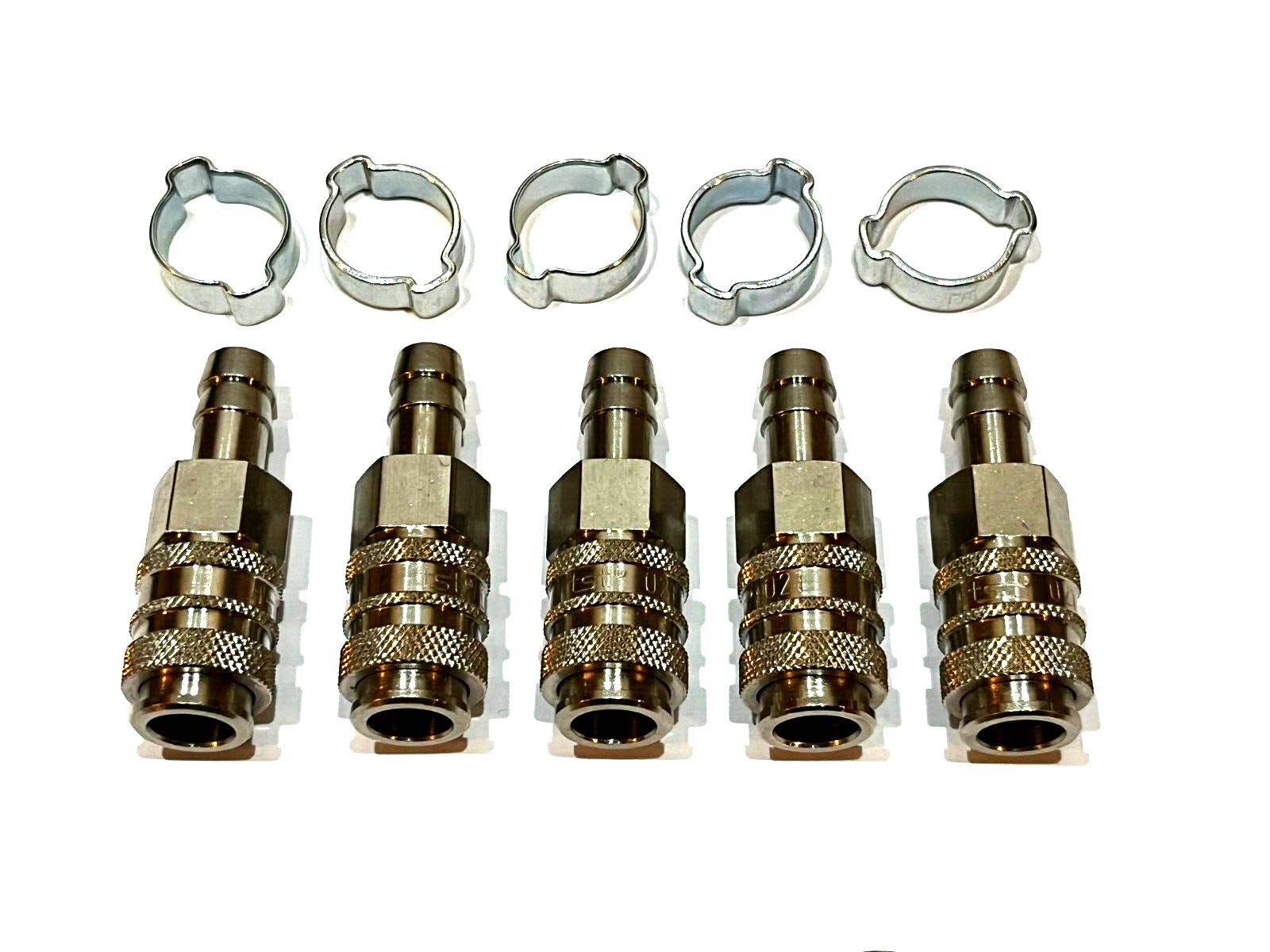 Rectus 21 Female 8mm Water Fed Pole Hose Reel Connector set with o ...