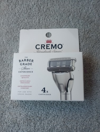 Cremo Astonishingly Superior Razor Refills Cartridges 4 Pack | eBay