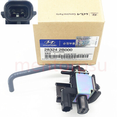Genuine New VALVE-SOLENOID for Hyundai Accent 2015 by Fedex 28324-2B000 ...