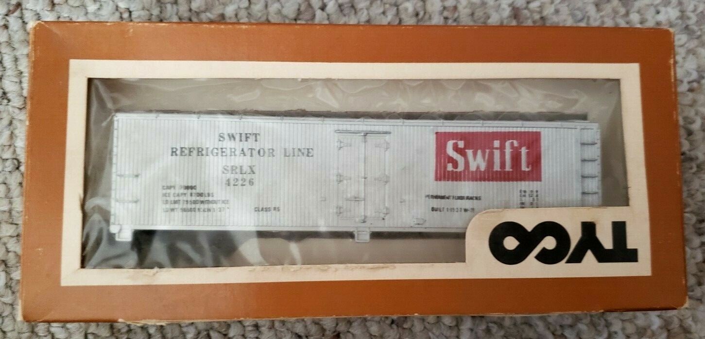 Tyco Swift refrigerator car HO NOS Vintage 1970s Railroad Railway Train ...
