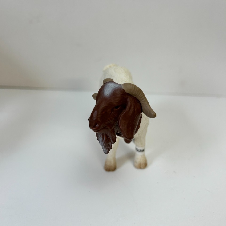 NWT Schleich Boer Billy Goat Figurine Retired Farm Animal 2001 | eBay