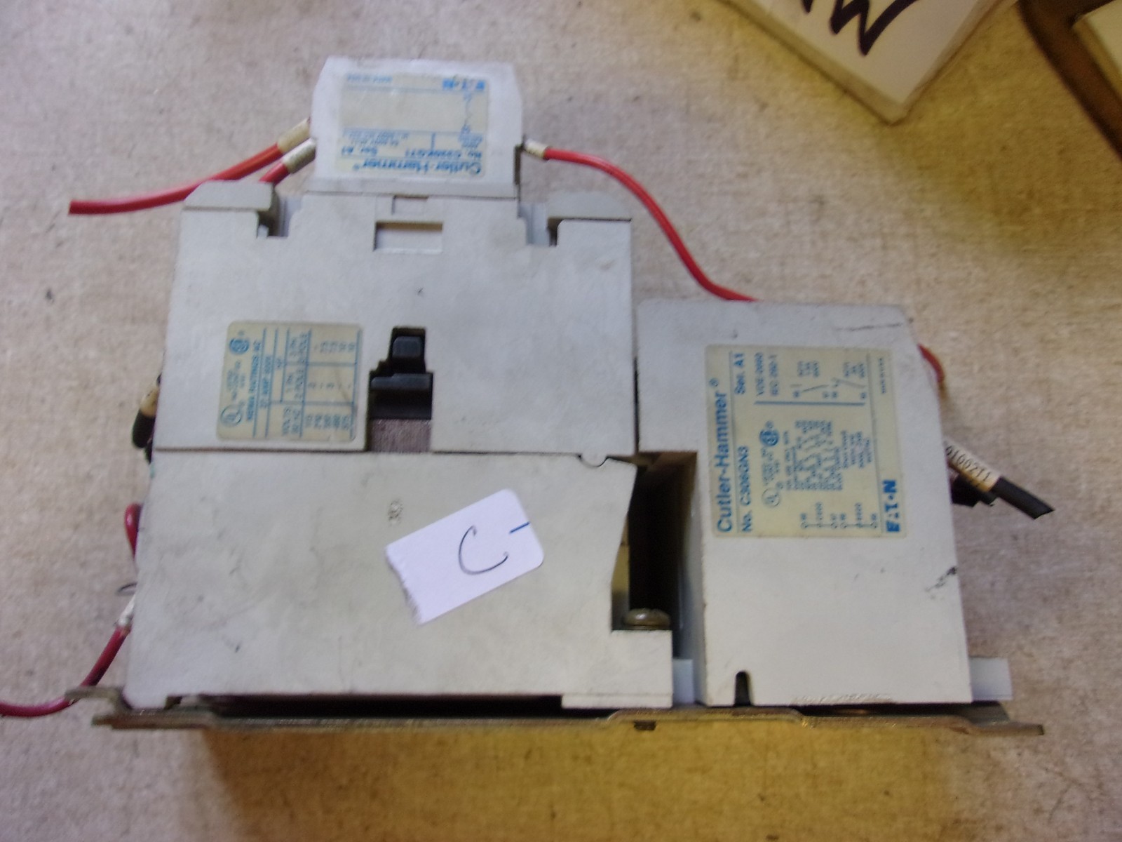 Cutler Hammer AN16DNO Series A1 Contactor Starter Assembly C320KGT1 ...