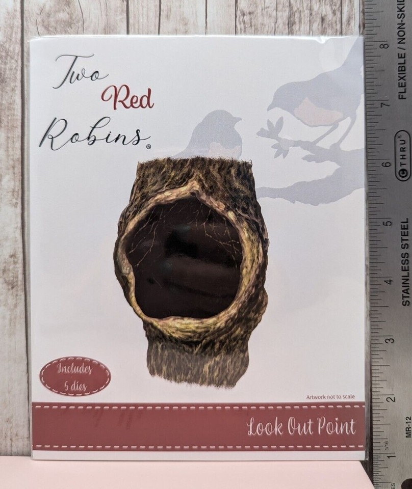 Two Red Robins Metal Die Vintage Farm Lantern Ivy Nest Hay Old Truck ...