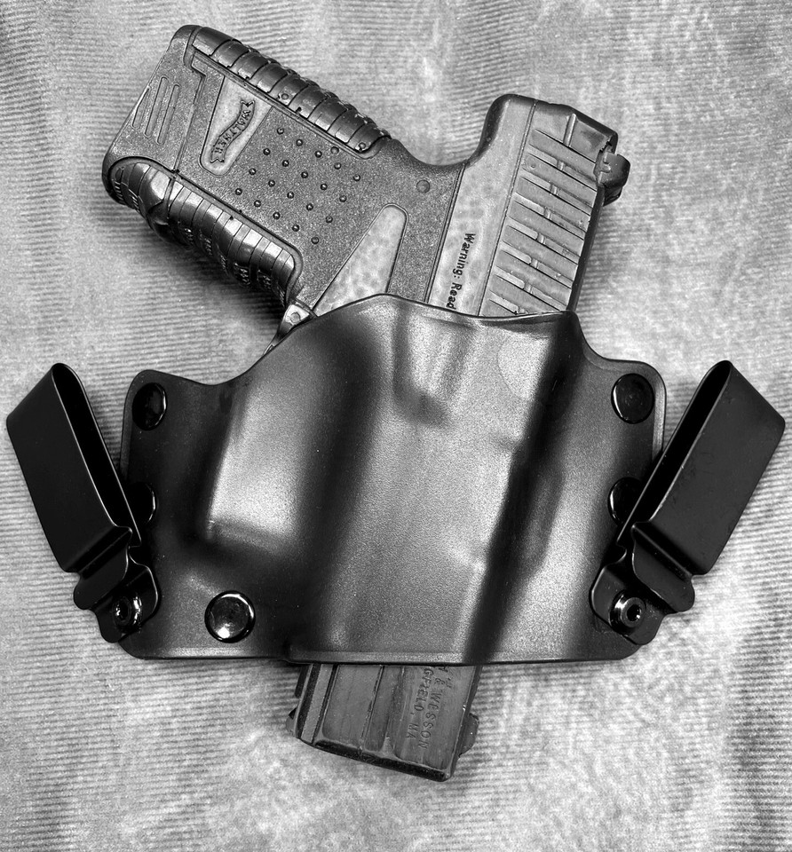 Right Hand Open Top Dual Clip Inside Pants Polymer Holster for WALTHER ...