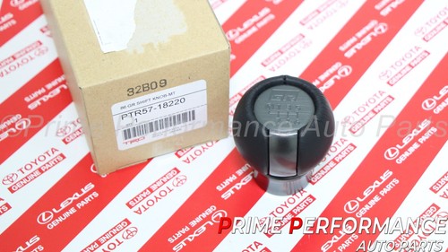 Toyota 2022-2026 GR 86 Black Leather Manual Shift knob PTR57-18220 OEM ...