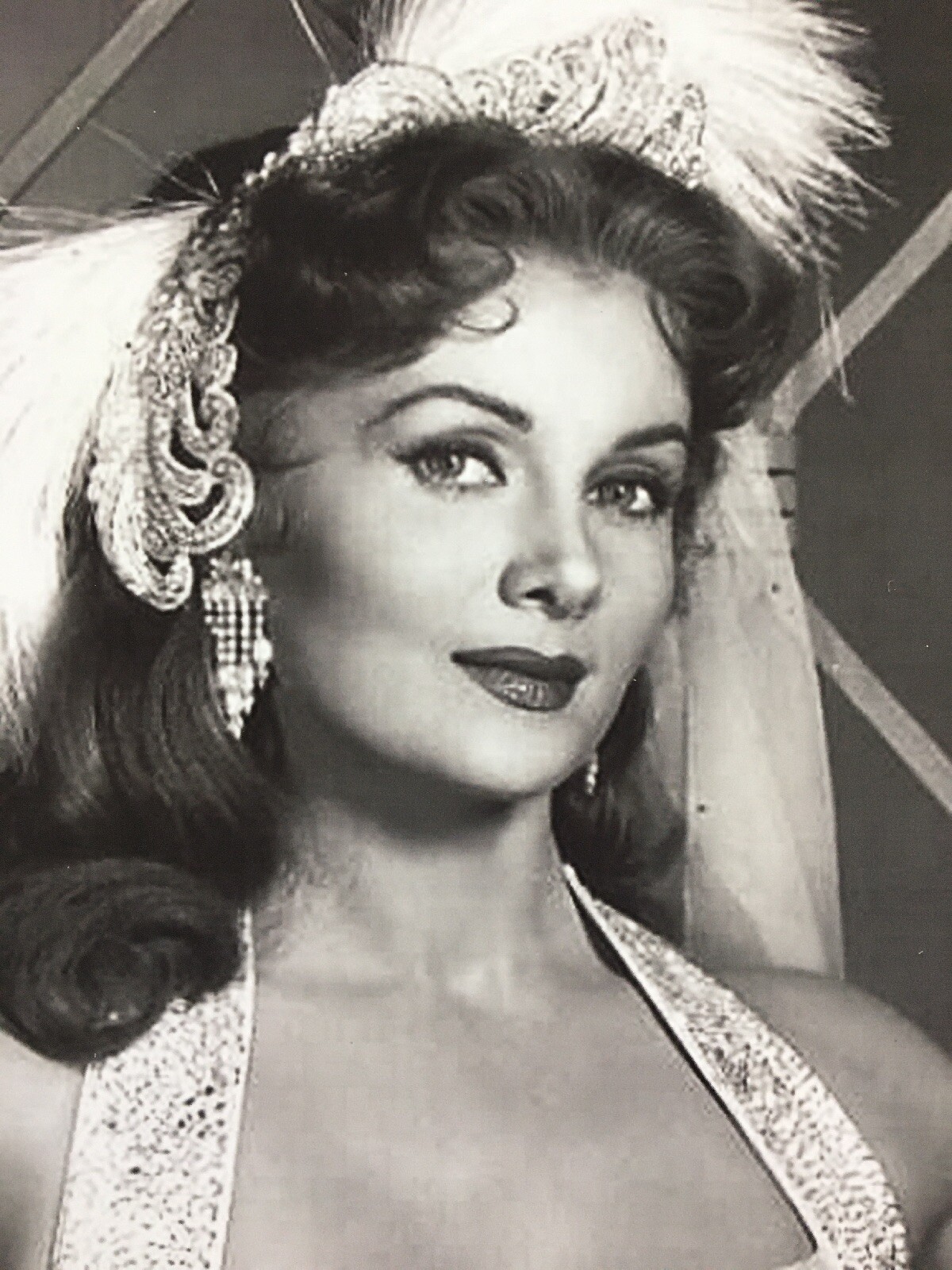 RHONDA FLEMING sexy 8 x 10 movie photo “Yankee Pasha” close-up | eBay