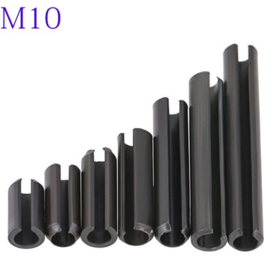 M10 Black Carbon Steel Spring Tension Pins Split Dowel Sellock Roll Pin ...