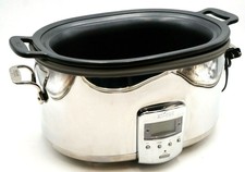 All Clad Deluxe Slow Cooker 7qt 7 Quart Stainless Steel Crockpot for ...