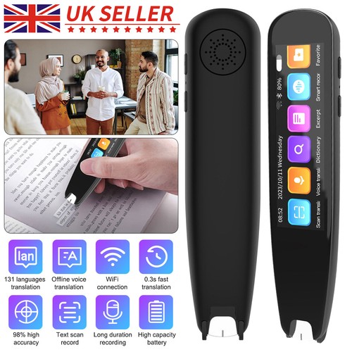 2025 Smart Scan Translation Pen Text Reading Pen 134+ Language ...