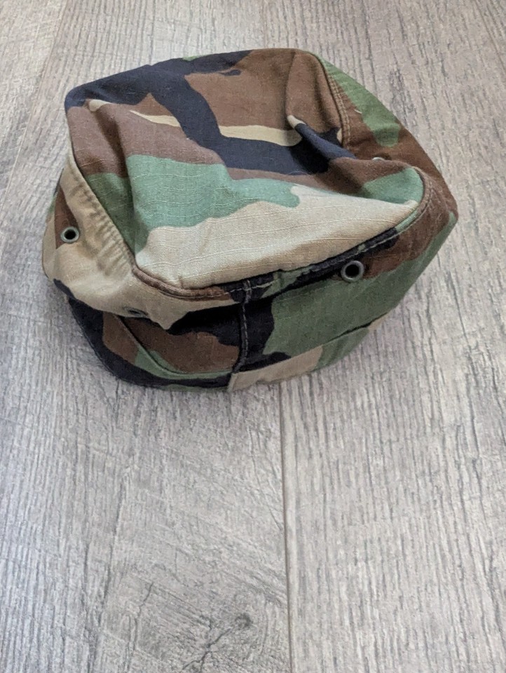 Military Cap Size 7 1/4 Airman Battle Uniform ABU Hot Weather Camo Hat ...