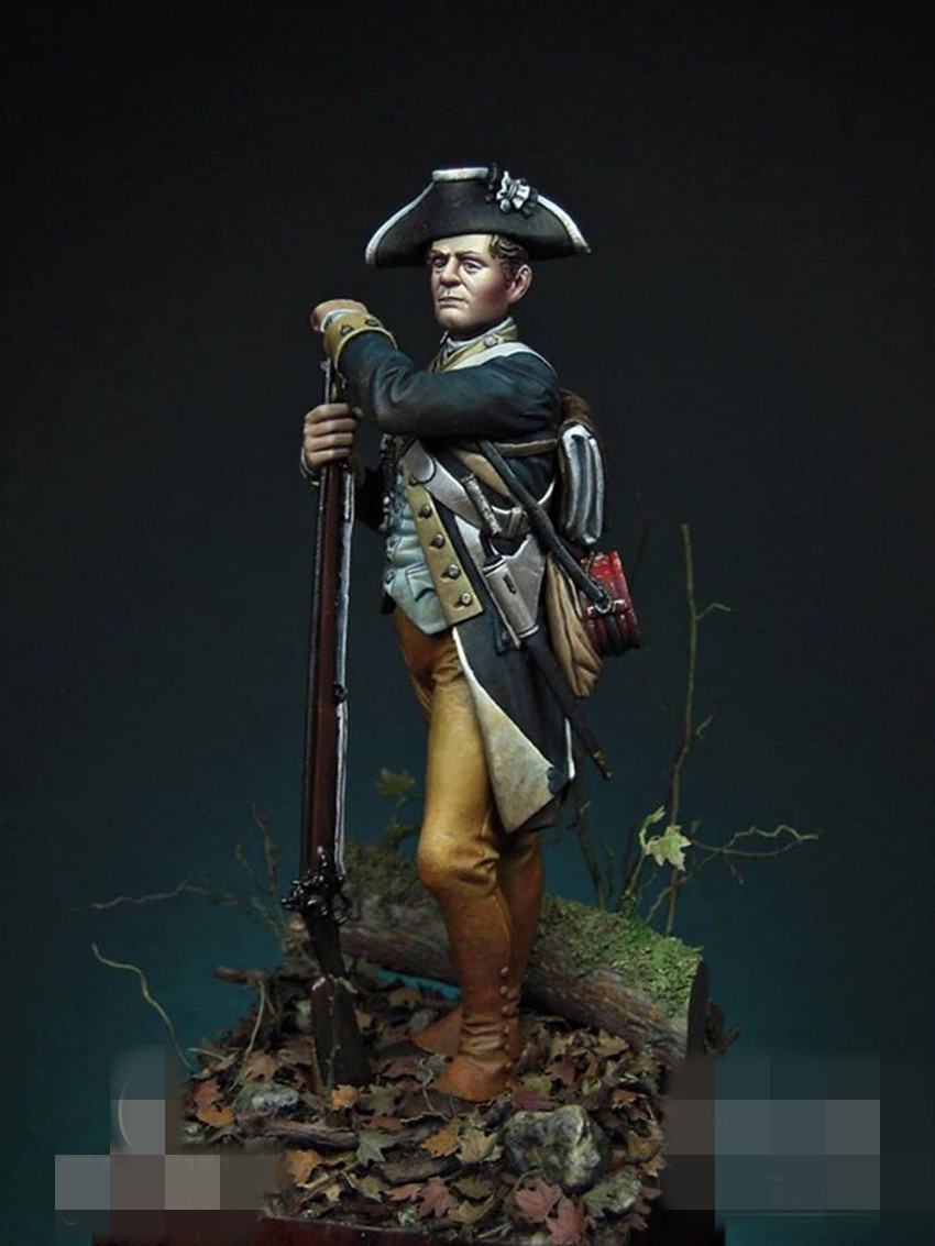 75mm Resin Figures Model Kit，1:24 count nantel private corps G156 Resin ...