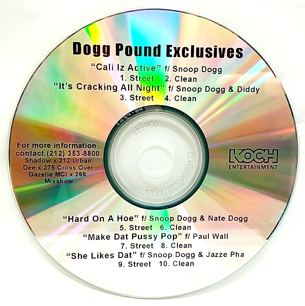 (CD) Tha Dogg Pound – Dogg Pound Exclusives, Promo, EP, 10 Tracks, EX ...