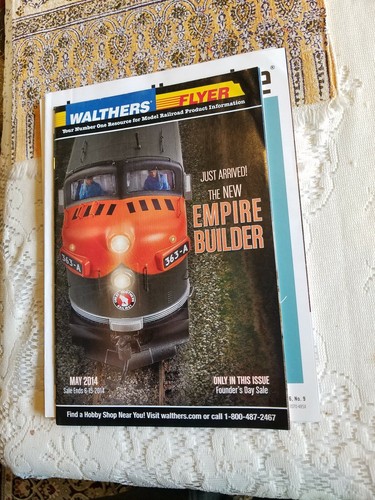 Walthers Flyer Model Railroad Product Information May 2014 Edition | eBay